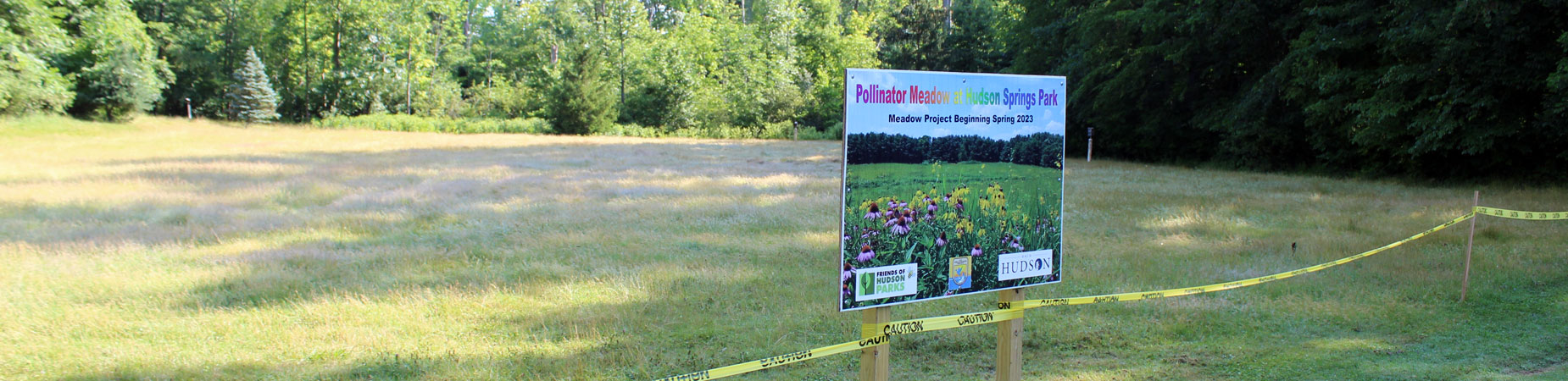 Pollinator Meadow at Hudson Springs Park - Friends of Hudson Parks